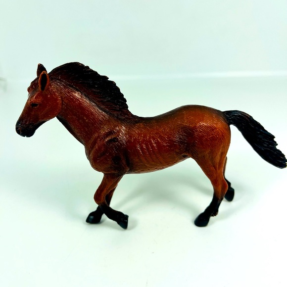 Battat | Toys | Terra By Battat Farm Animal Brown Horse Pony Mare Toy 4 ...